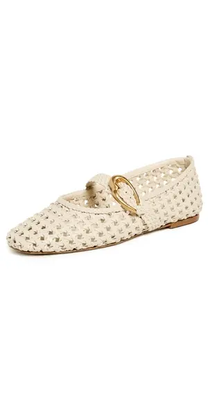 Larroude Buckled Flats For Women