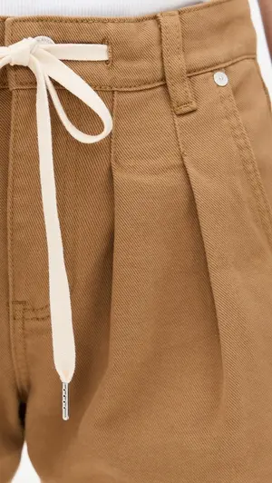 Blanknyc Pleated Twill Shorts