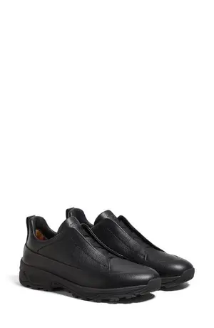 Zegna Triple Stitch™ Monte Leather Sneakers