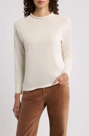 Kobi Halperin Lisa Metallic Sweater - Ivory