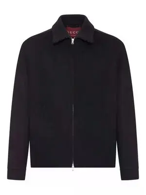 Gucci Wool Jacket With Double-slider Zip
