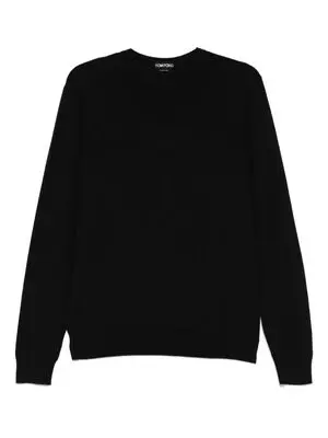 TOM FORD Crew Neck Sweater - Black