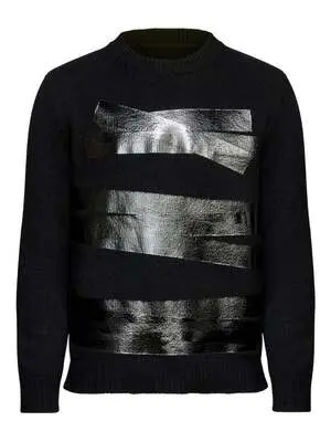 MAISON MARGIELA Metallic Striped Sweater
