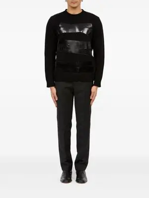 MAISON MARGIELA Metallic Striped Sweater