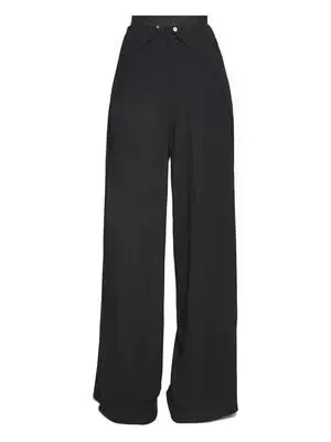 MUGLER Split-front Wide-leg Trousers