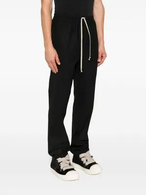 Rick Owens Trousers With Drawstring Fastening - Black