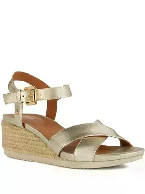 Geox Ischia Corda Crossover Wedge Espadrilles