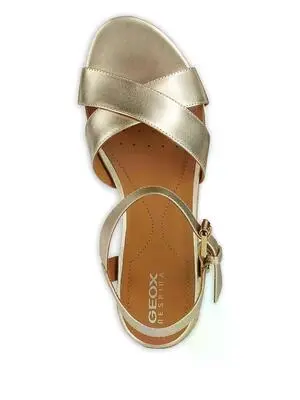 Geox Ischia Corda Crossover Wedge Espadrilles