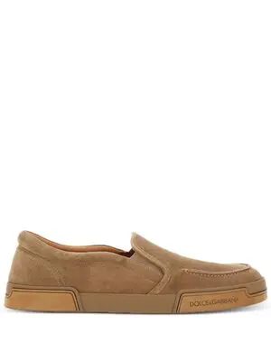 Dolce & Gabbana Suede Slip-on Loafers
