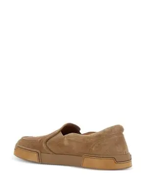 Dolce & Gabbana Suede Slip-on Loafers