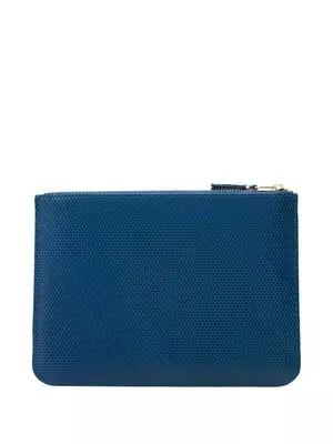 Comme Des Garçons Textured Zip Wallet