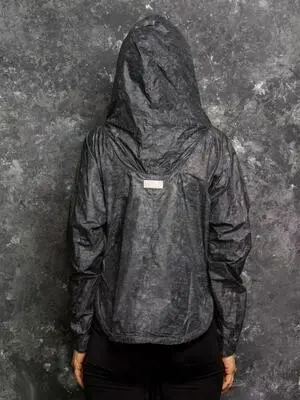Adidas Hooded Drawstring Windbreaker