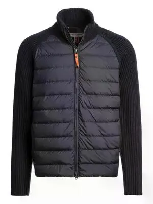PARAJUMPERS Olmo Ribbed-knit Quilted Jacket
