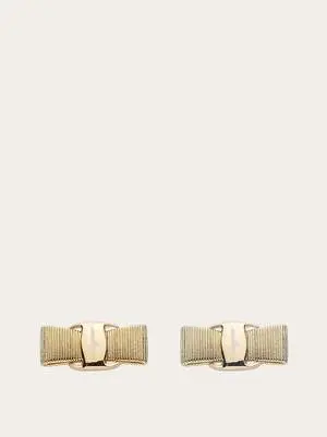 FERRAGAMO Vara Bow Earrings - Gold