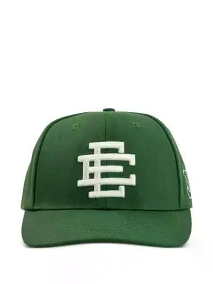 ERIC EMANUEL Logo-Embroidered Baseball Cap Green