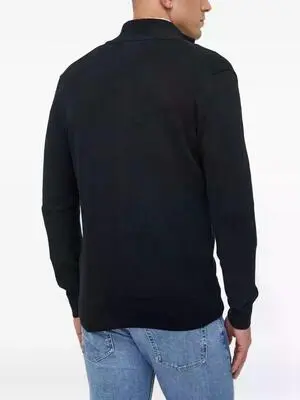 Gant Zipped Logo Cardigan