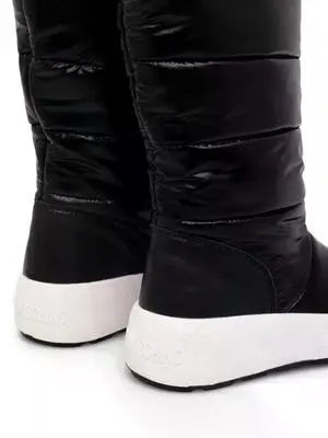 Moschino Quilted Logo-plaque Snow Boots