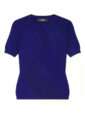 Versace Textured Sweaters For Women