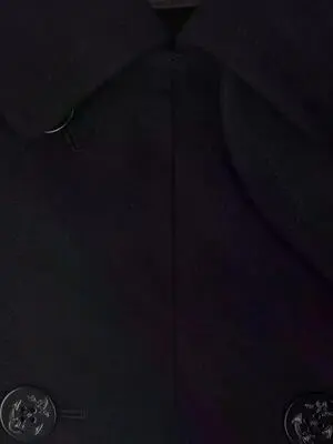 Sacai Double-breasted Anchor-button Coat