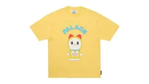 PALACE Doraemon T-shirt Blessed Yellow