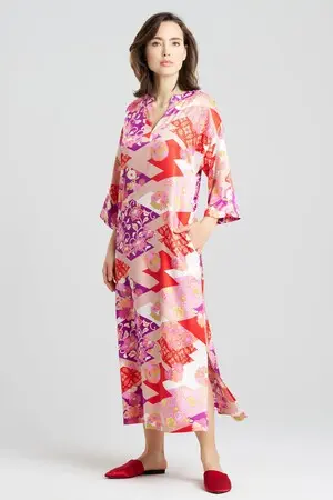 Natori Collared Kaftans Tunics