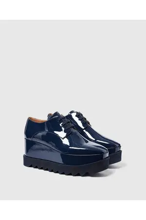 Stella McCartney Limited-edition Elyse Monochrome Platforms - Navy