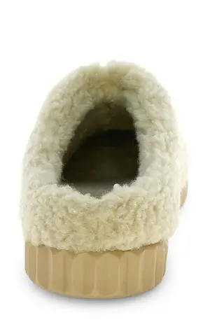 VOILE BLANCHE Gina Faux Shearling Clogs