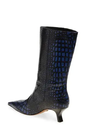 Rag & Bone Mott Pointed Toe Boots - Indigo