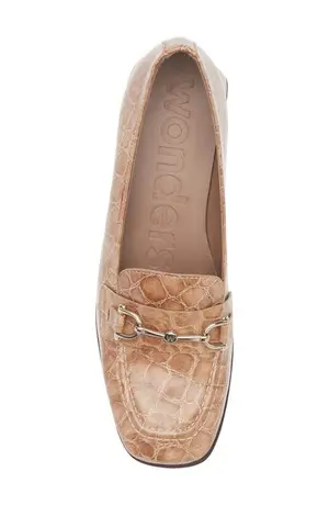 WONDERS Bit Loafer Pump - Tartarug Taupe