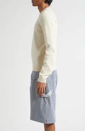 JW Anderson Oversize Cotton Crewneck Sweater