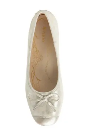 ALEGRIA BY PG LITE Talya Cap Toe Ballet Flat - Champagne Mist