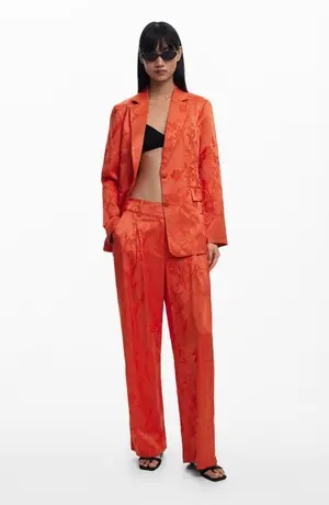 Desigual Embroidered Blazer