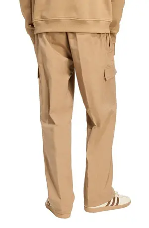 Adidas Trefoil Essentials Cotton Ripstop Cargo Pants - Cardboard