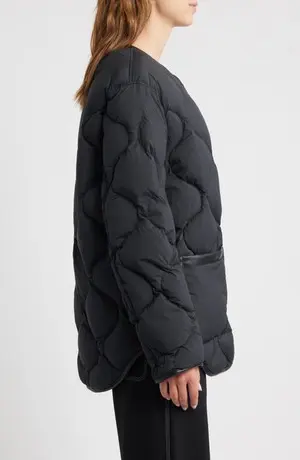 Rag & Bone Tatiana Quilted Down And Feather Filled Jacket - Black