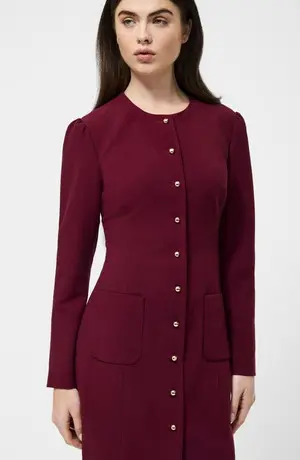 French Connection Celie Long Sleeve Mini Dress