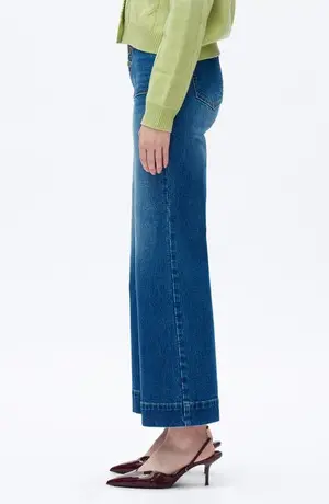 BAYEAS High Waist Wide Leg Jeans