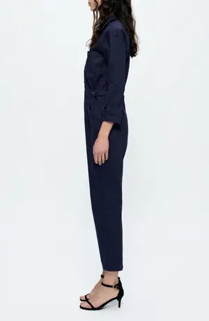BAYEAS Stretch Denim Jumpsuit