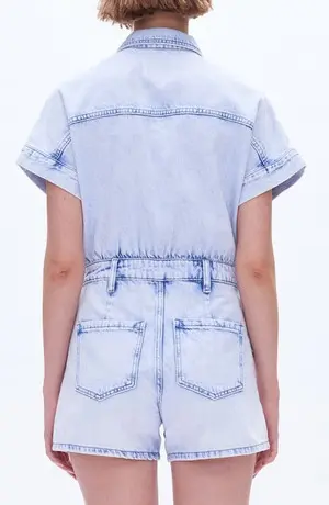 BAYEAS Nora Denim Romper