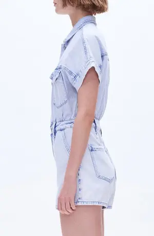 BAYEAS Nora Denim Romper