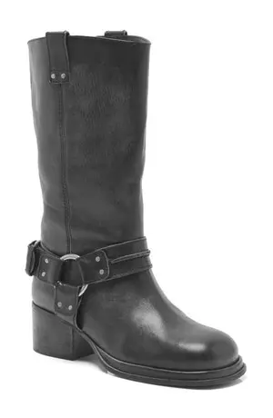 Free People Harness Leather Boots