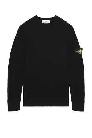 Stone Island Crewneck Sweater - Black