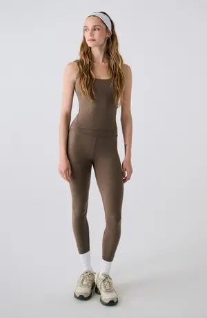 LOLE Serene Ankle Leggings - Mocha