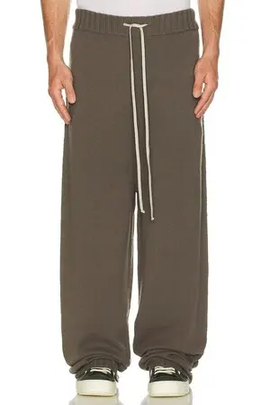 Rick Owens Track Pants In Grey