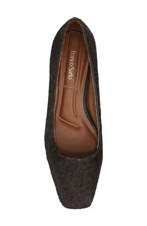 Franco Sarto Salino Square Toe Pump - Brown