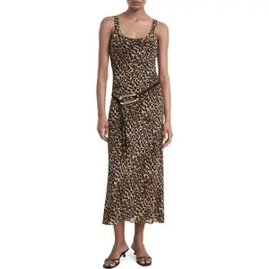 Mango Animal Print Day Dresses