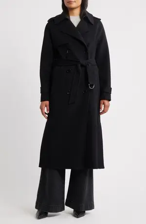 Michael Kors Wool-blend Fitted Maxi Coat