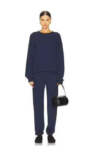 Eterne Oversized Crewneck Sweatshirt