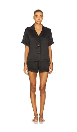 Flora Nikrooz Selena Pajama Set - Black