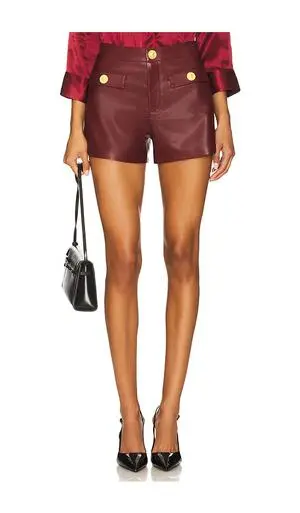 L'agence Zip Up Shorts For Women