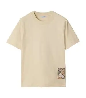 Burberry Check-patch T-shirt